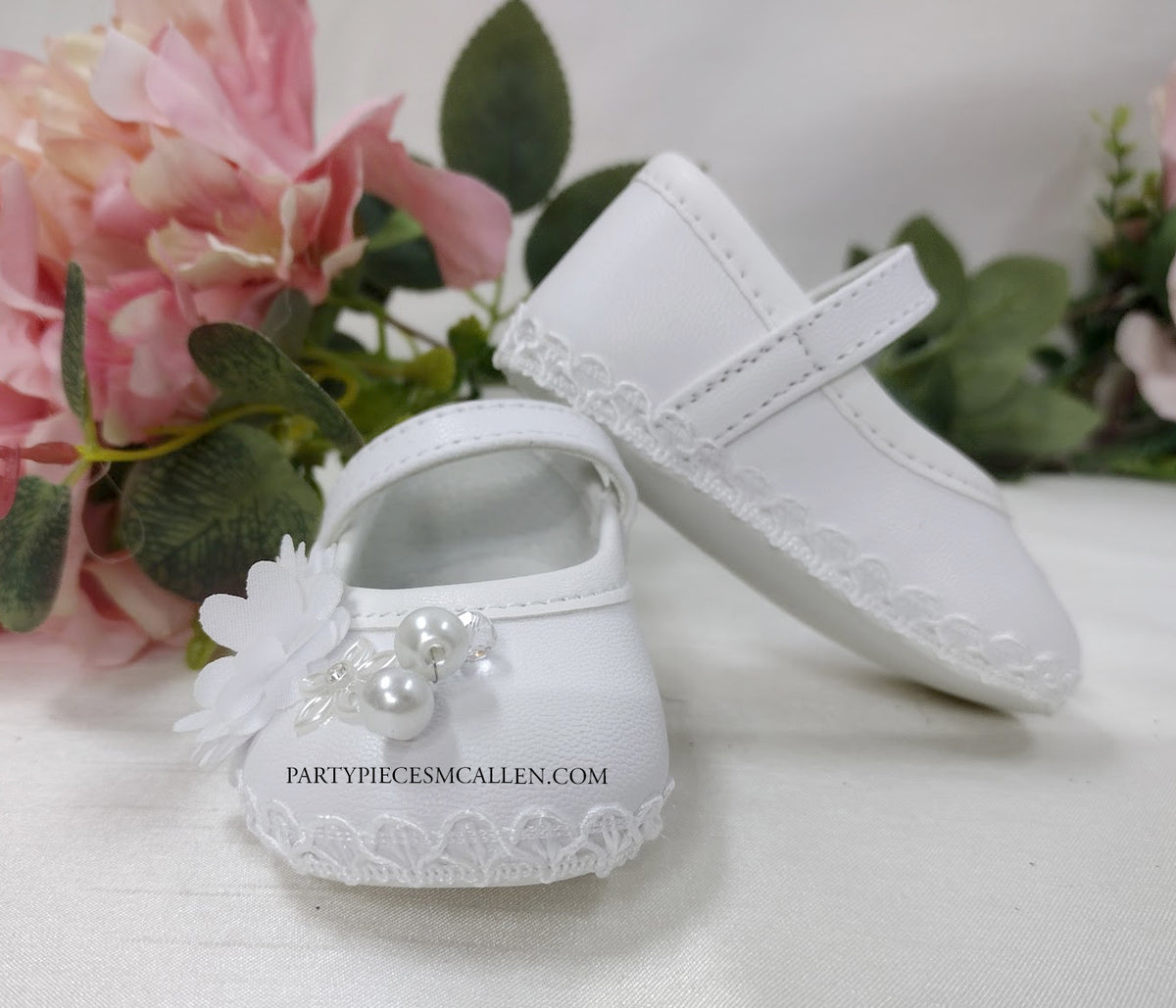 Girl's White Shoes – Party Pieces McAllen