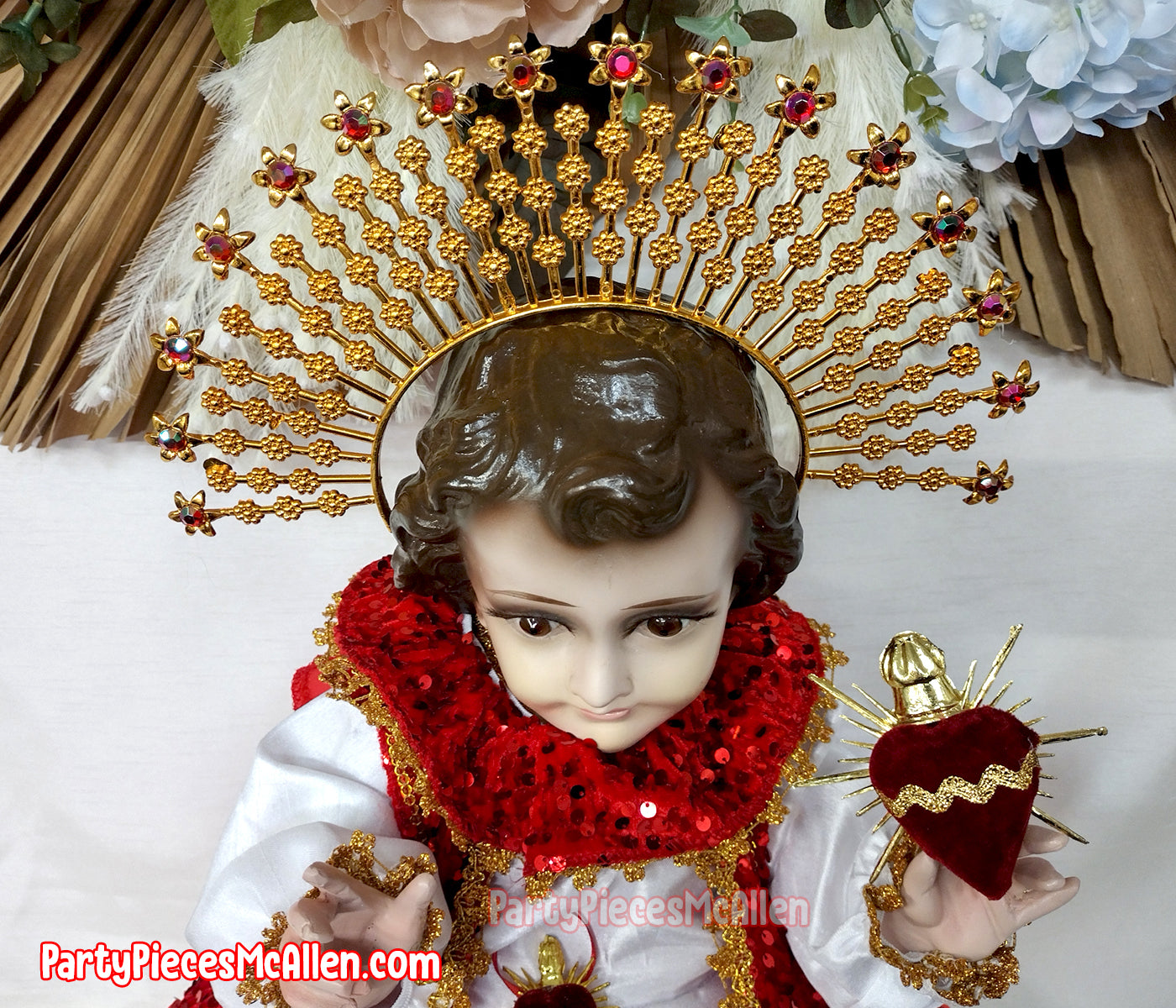 Vestidito Sagrado Corazon Niño Dios, Sacred Heart Baby Jesus Gown ...