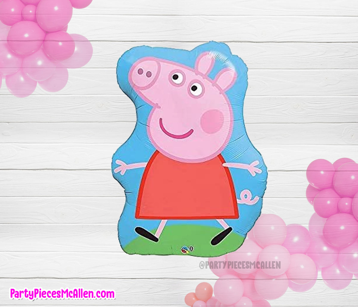 Peppa Pig Shape Foil Balloon – Party Pieces McAllen