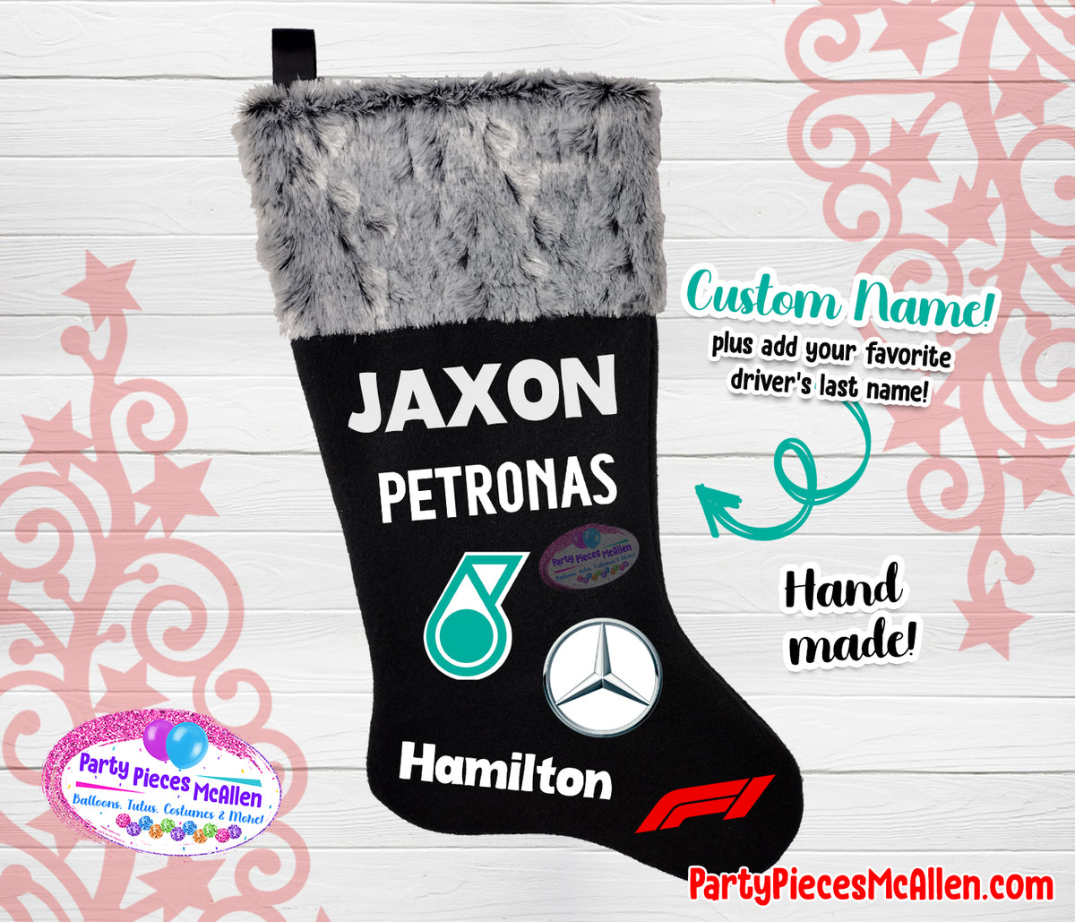 Racer Christmas Stocking – Party Pieces McAllen