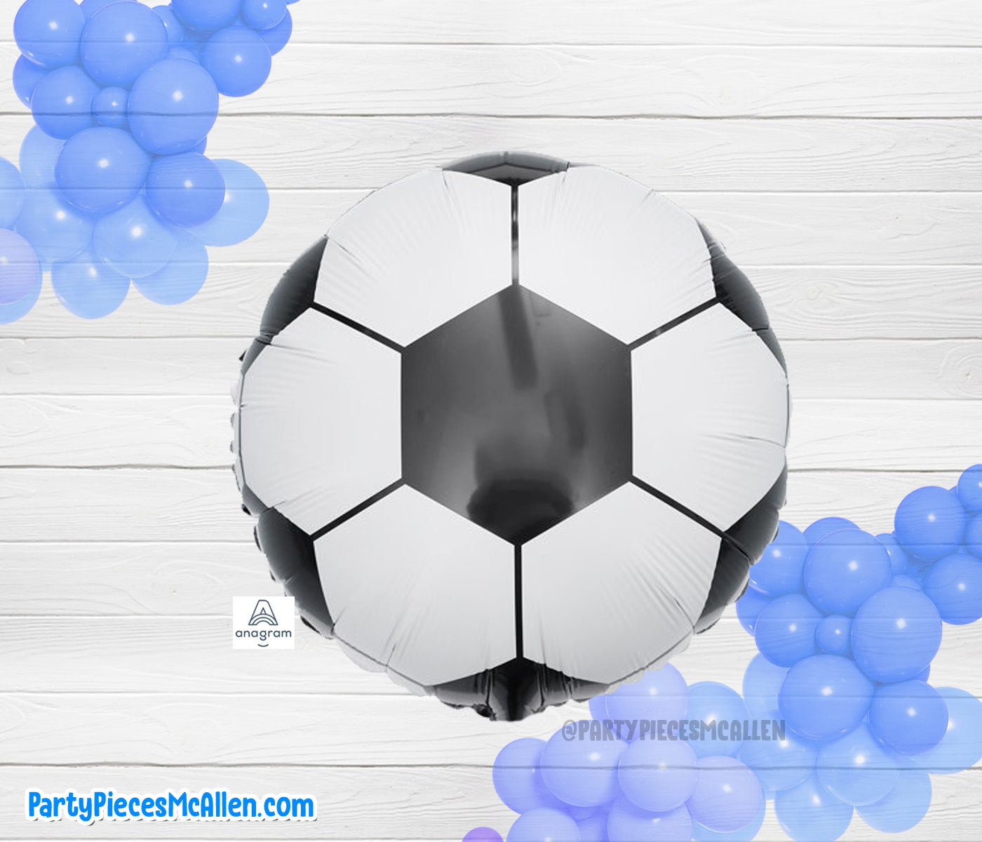 17" Soccer Ball Foil Balloon – Party Pieces McAllen